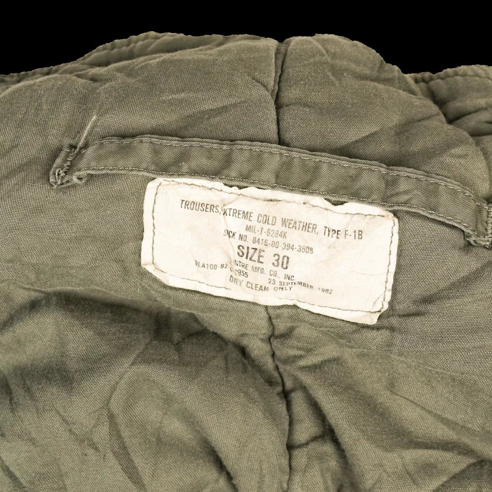 USGI F-1B Extreme Cold Weather Trousers - 30
