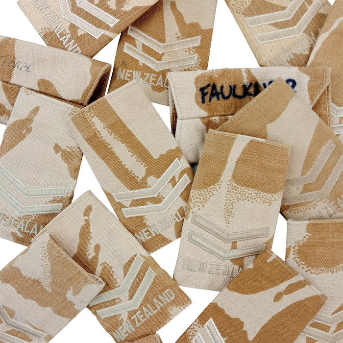 NZ Army DDPM Rank Slide - New Zealand Army Surplus - Flags, Badges ...