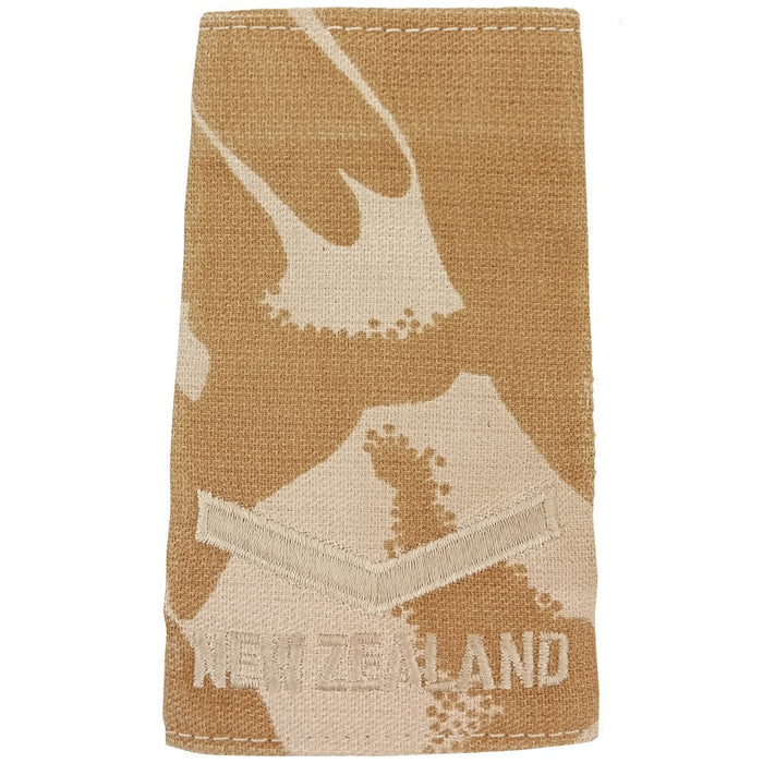 NZ Army DDPM Rank Slide - New Zealand Army Surplus - Flags, Badges ...