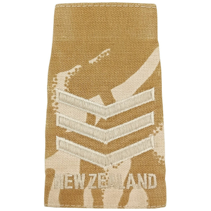 NZ Army DDPM Rank Slide