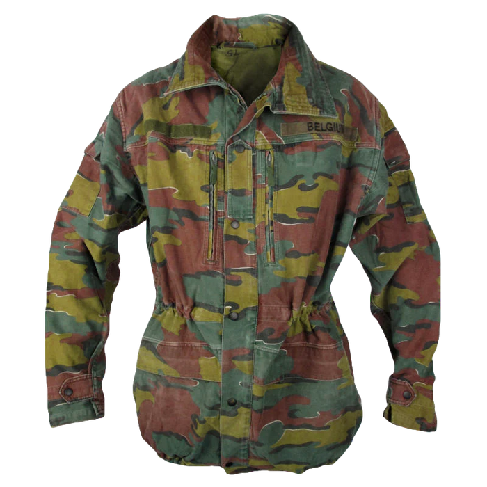 Belgian Jigsaw Camo M90 Field Jacket - Value Grade - Belgian Army ...
