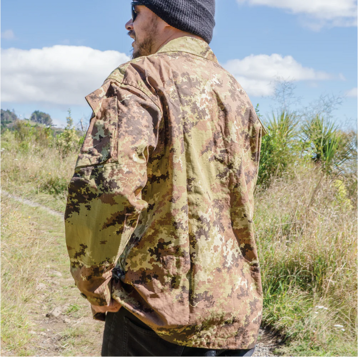 Italian Army Vegetato Field Shirt - New - Italian Army Surplus - Field ...