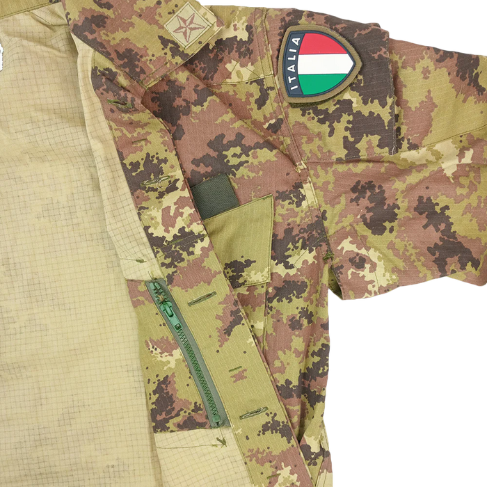Italian Army Vegetato Field Shirt - New - Italian Army Surplus - Field ...