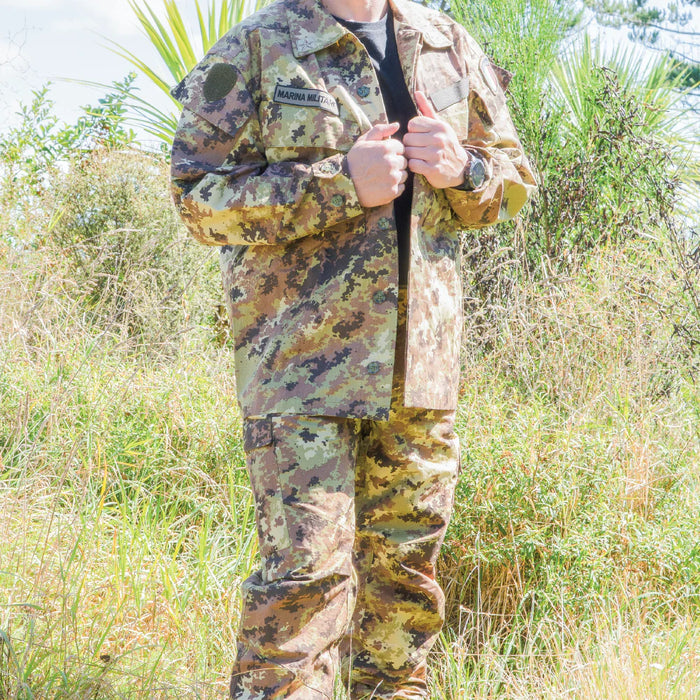 Italian Army Vegetato Field Shirt - New - Italian Army Surplus - Field ...