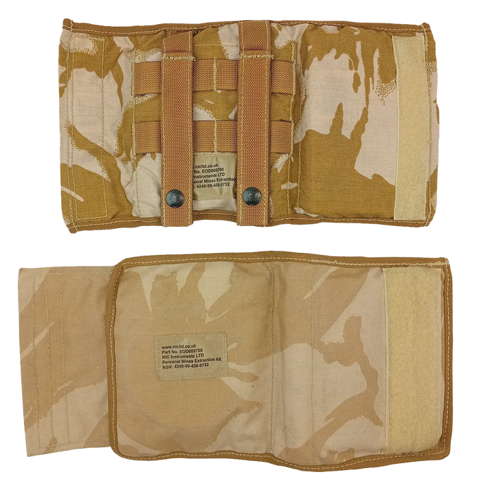 British Desert DPM Mines Extraction Kit Pouch - British Army Surplus ...