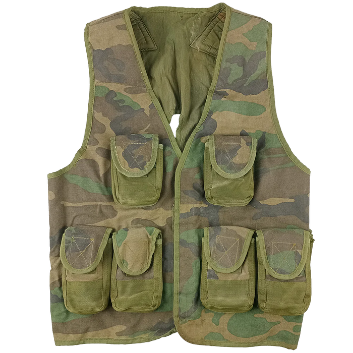 Turkish Army Woodland Tactical Vest - G3 - Turkish Army Surplus ...
