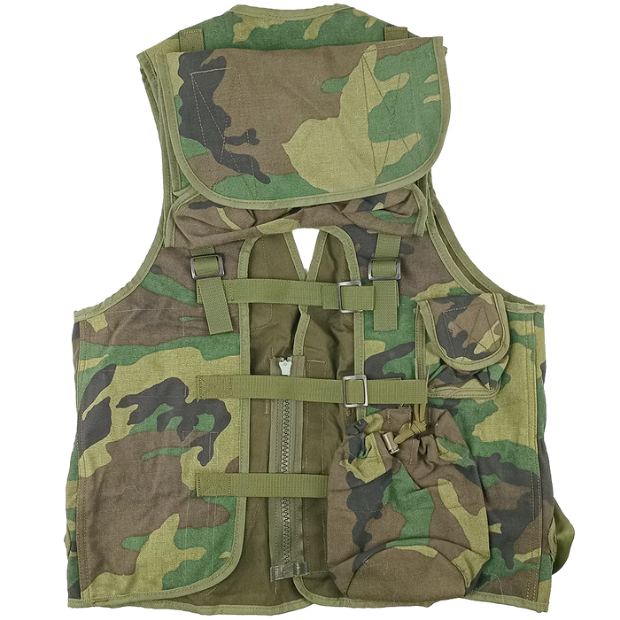 Turkish Army Woodland Tactical Vest - AK - Turkish Army Surplus ...
