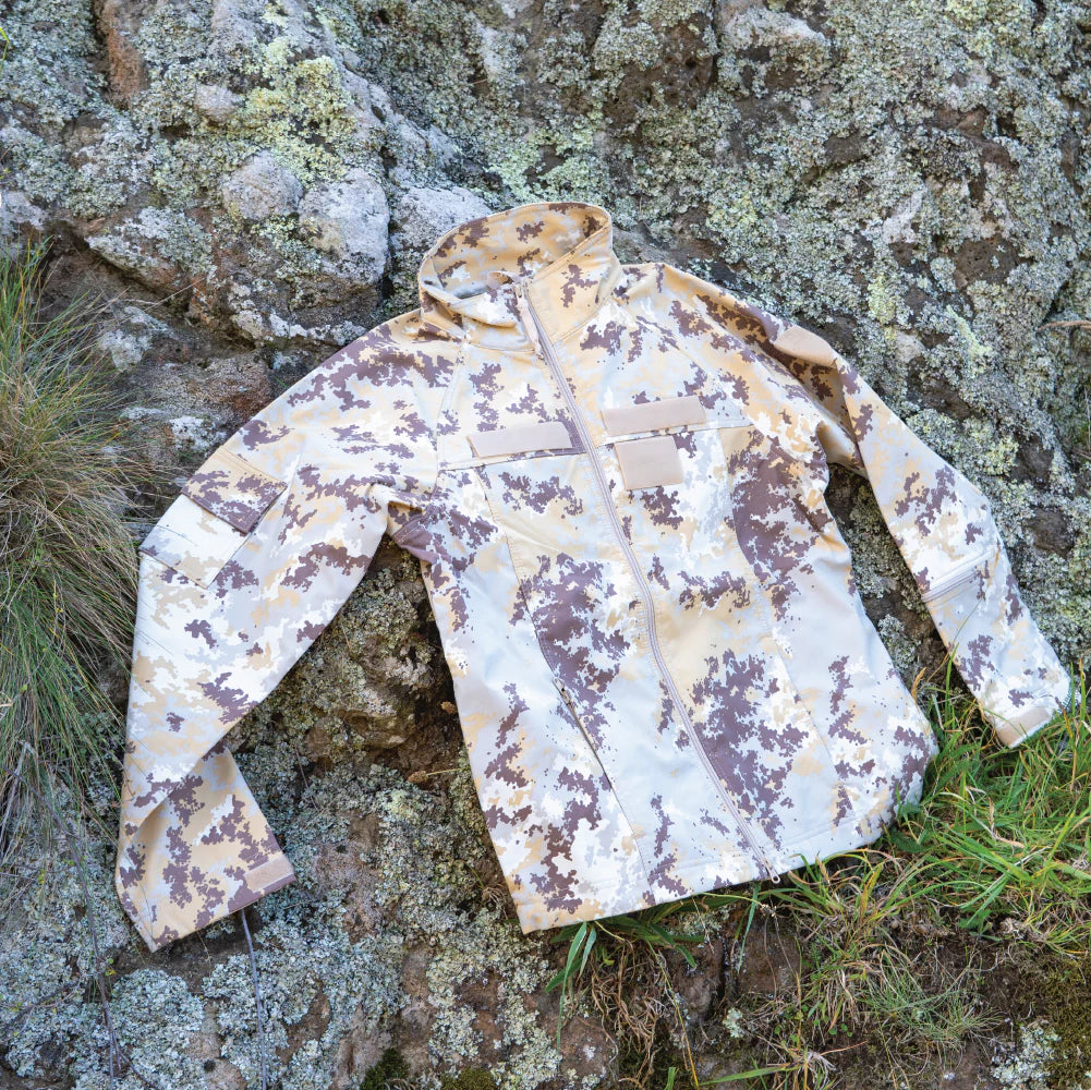 Italian Army Desert Vegetato Softshell Jacket