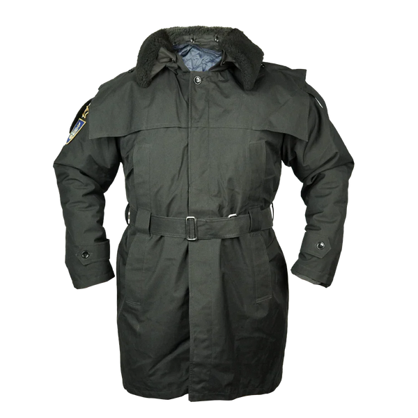 Romanian Naval Academy Black Parka - Romanian Army Surplus - Parkas