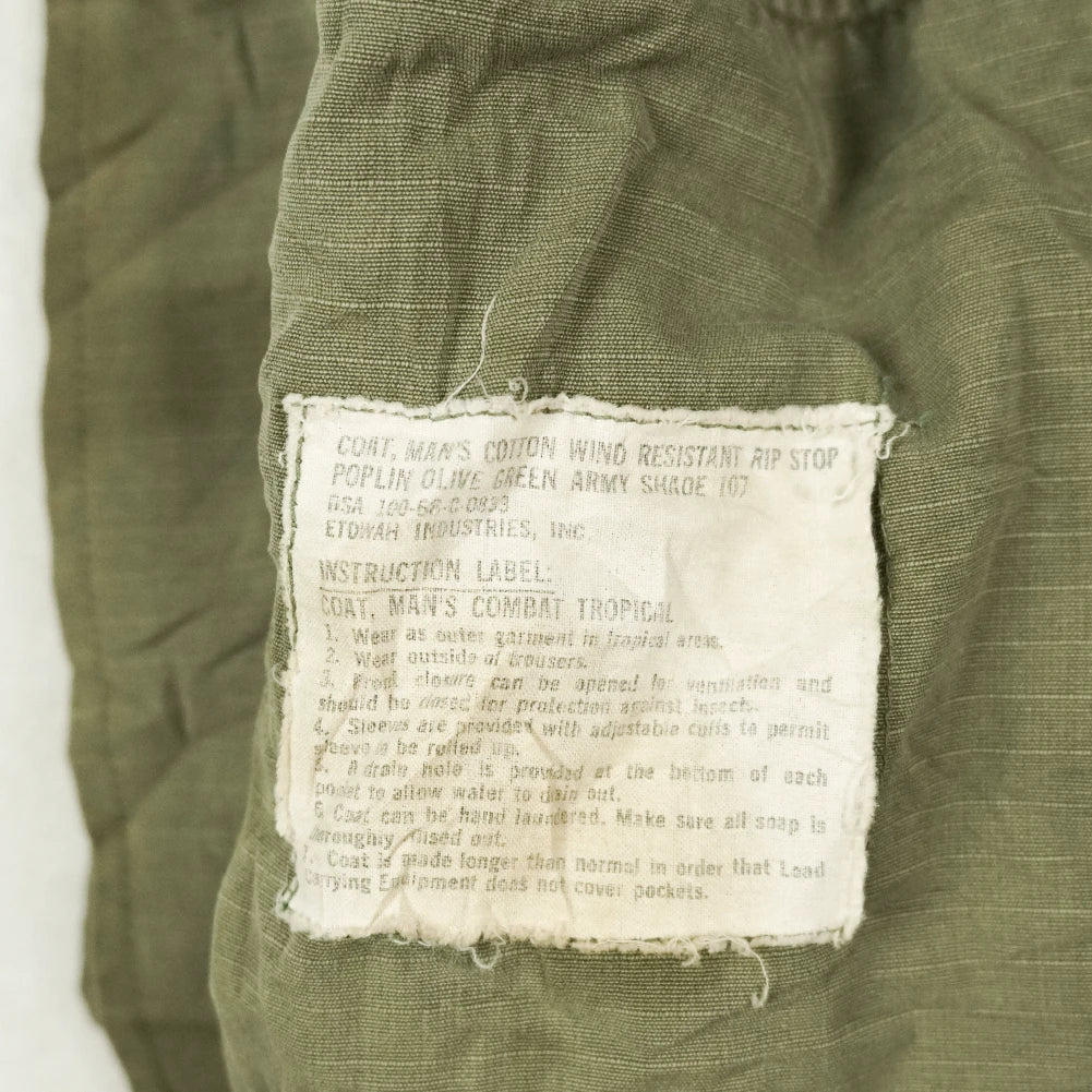 US Army Special Forces Vietnam Era Jungle Shirt