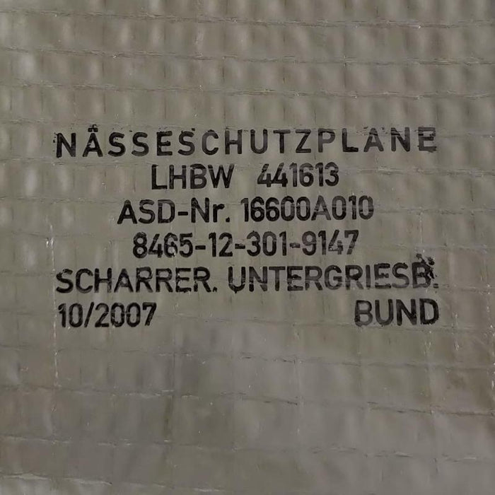 German Ripstop Ground Sheet - German Army Surplus - Groundsheets & Tarps