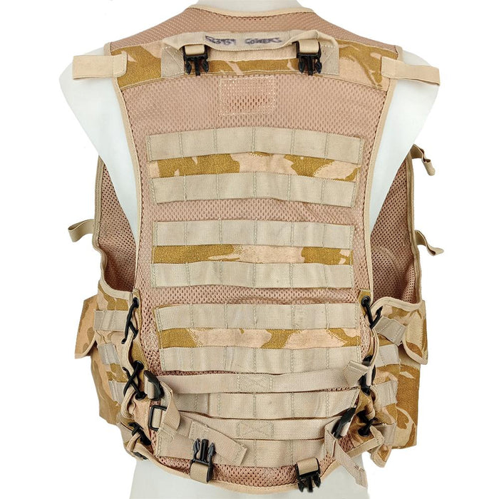 British Desert Assault Vest Set - Used